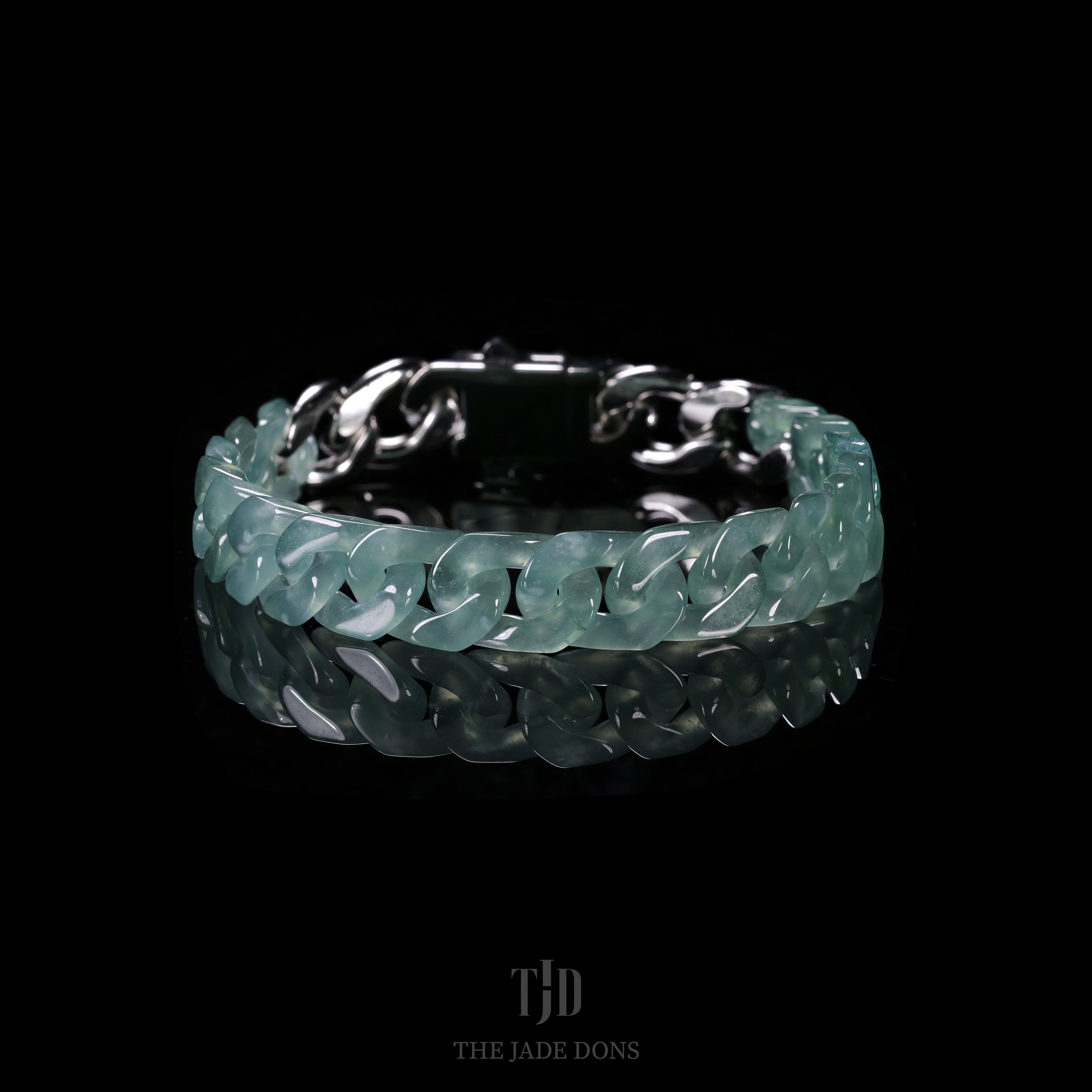 Blue Water Jade Cuban – The Jade Dons