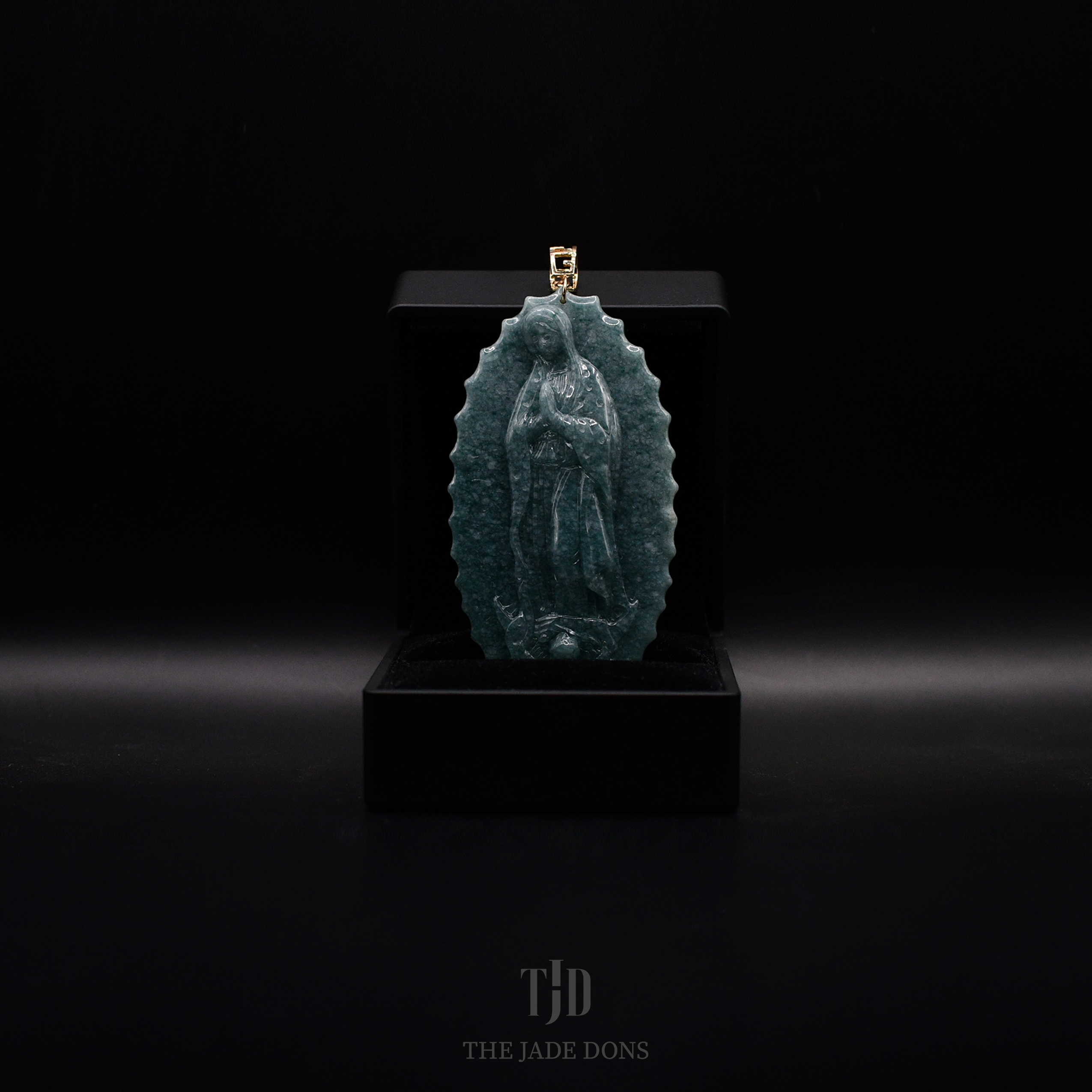 Our Lady of Guadalupe Mary Jade Pendant – The Jade Dons